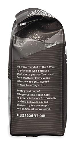 Allegro Coffee Organic Italian Roast Ground Coffee, 12 oz
