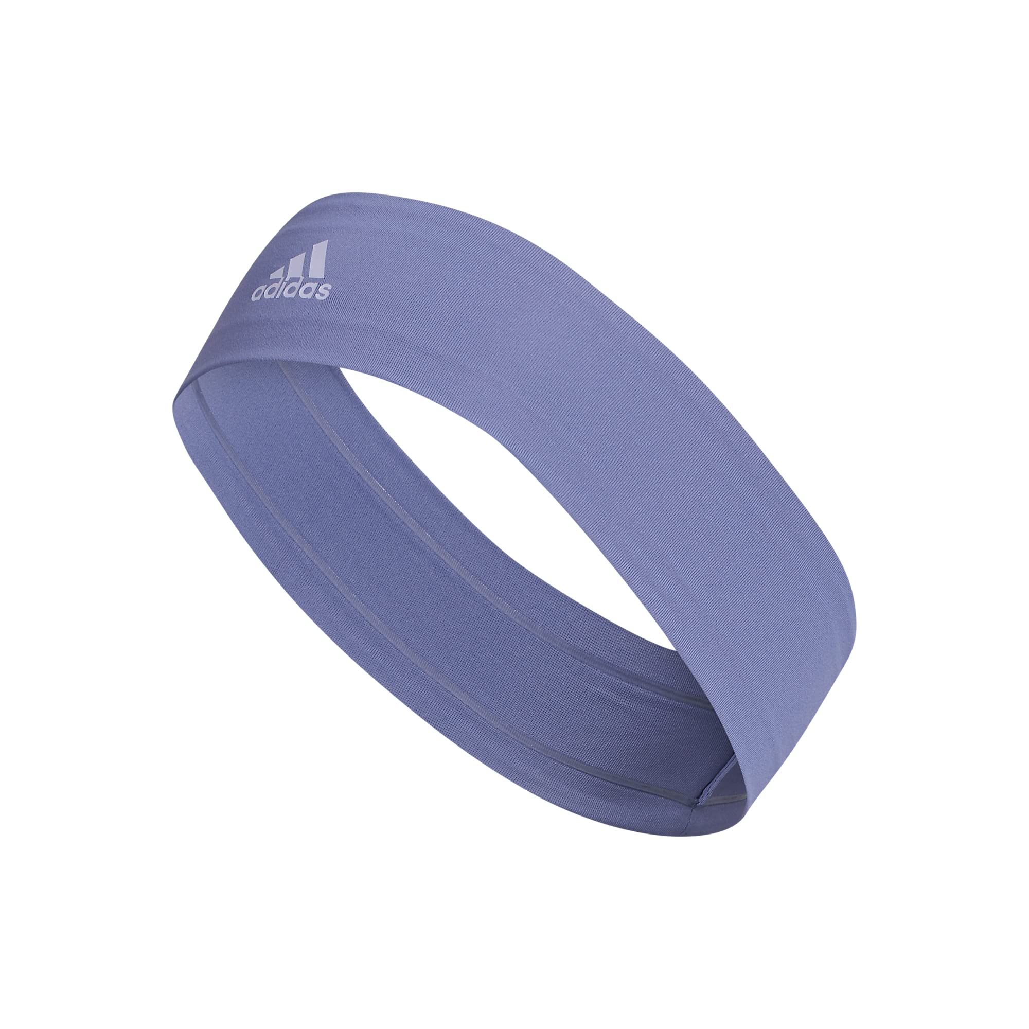 adidas Alphaskin 2.0 Elastic Headband β Discontinued, Orbit Violet Purple/Violet Tone Purple, One Size