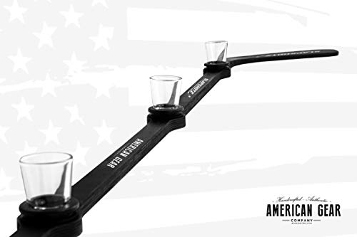 American Gear Company slapshotz Hockey Stick With Shot Glass Holders