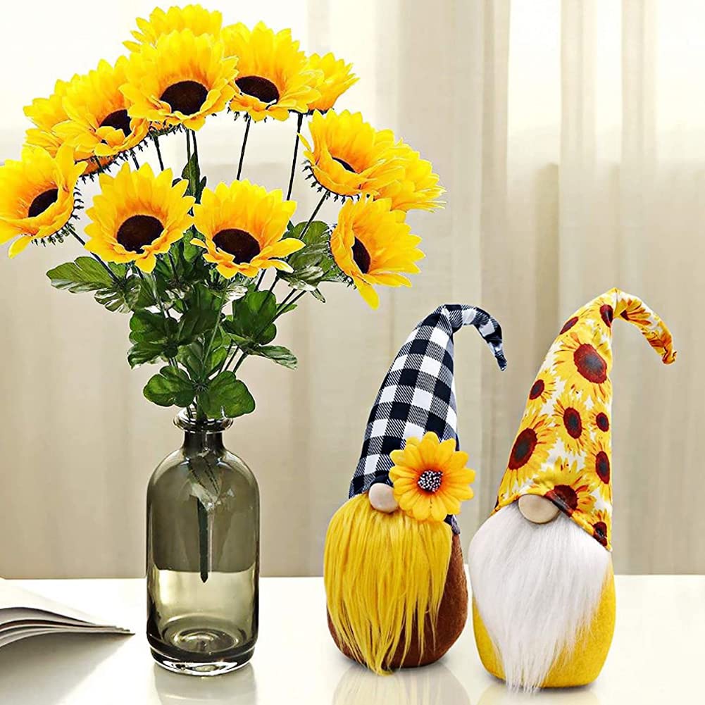 ivolks Sunflower Doll Gnomes Plush Pack of 2-Piece