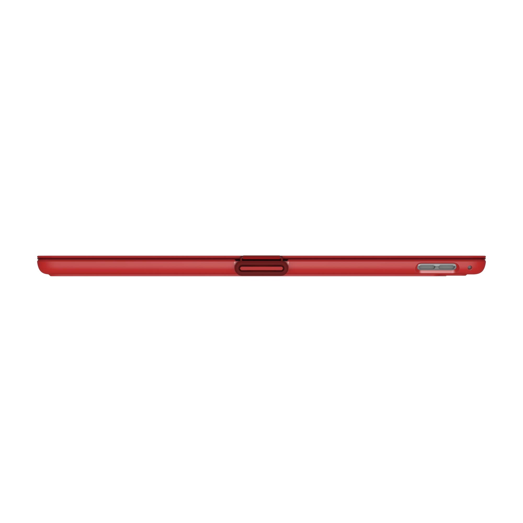 Speck Products Compatible Case for Apple iPad 9.7" (2017/2018, Also fits 9.7" iPad Pro/Air 2/Air), Balance FOLIO Case/Stand, Dark Poppy Red/Velvet Red