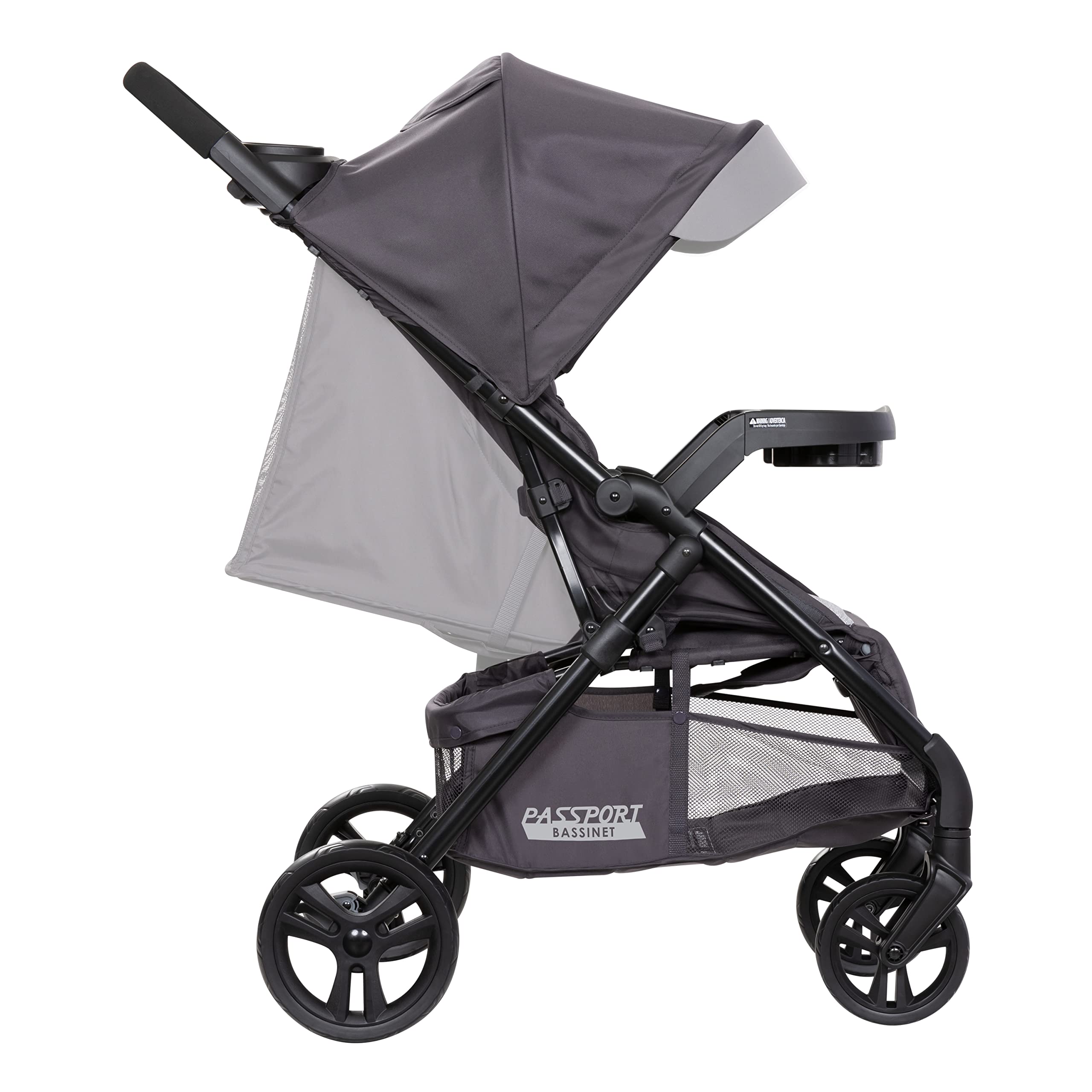 Baby Trend PassportĀ® Carriage Stroller, Silver Sky