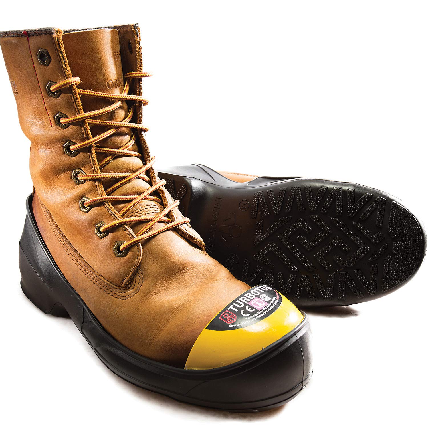 Impacto TurboToe Molded Safety Steel Toe Caps - Black , Medium (8-9 M / 10-11 W) - TT M