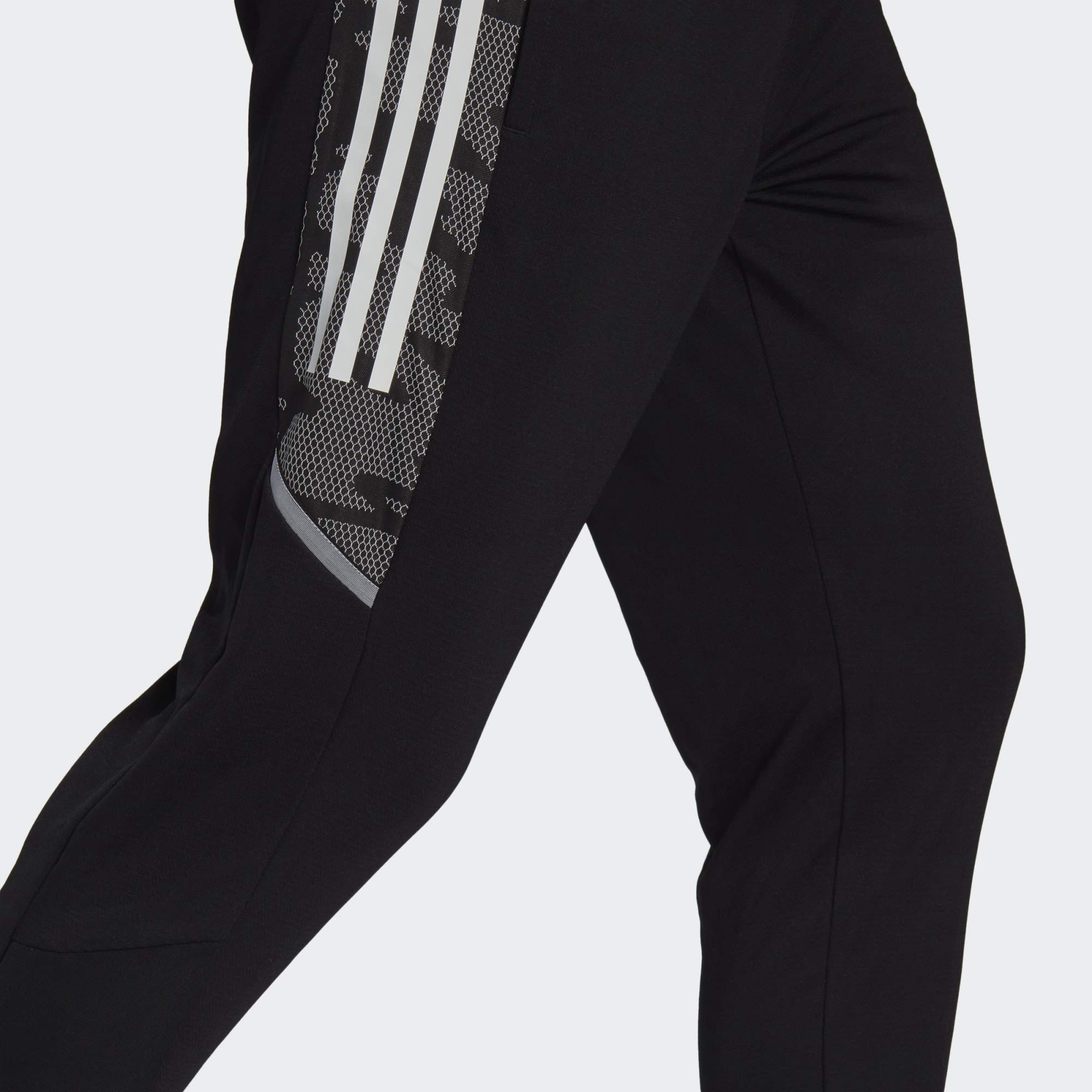 Adidas Black/White Condivo 21 Primeblue Training Pants - L