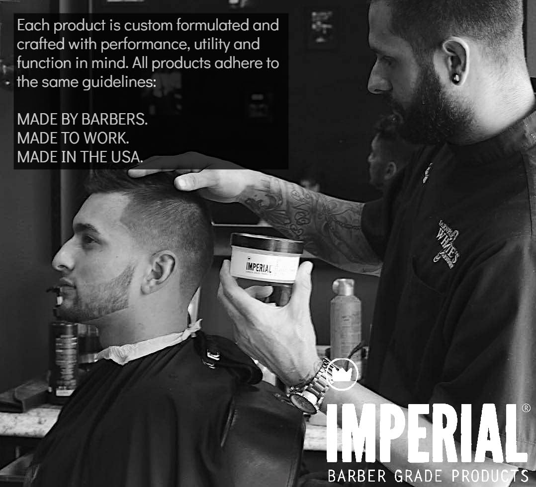 Imperial Barber Grade Products After-Shave Balm & Face Moisturizer - 3oz Soothing Post Shave Healing Balm for Men - Soothe & Hydrate Travel Size
