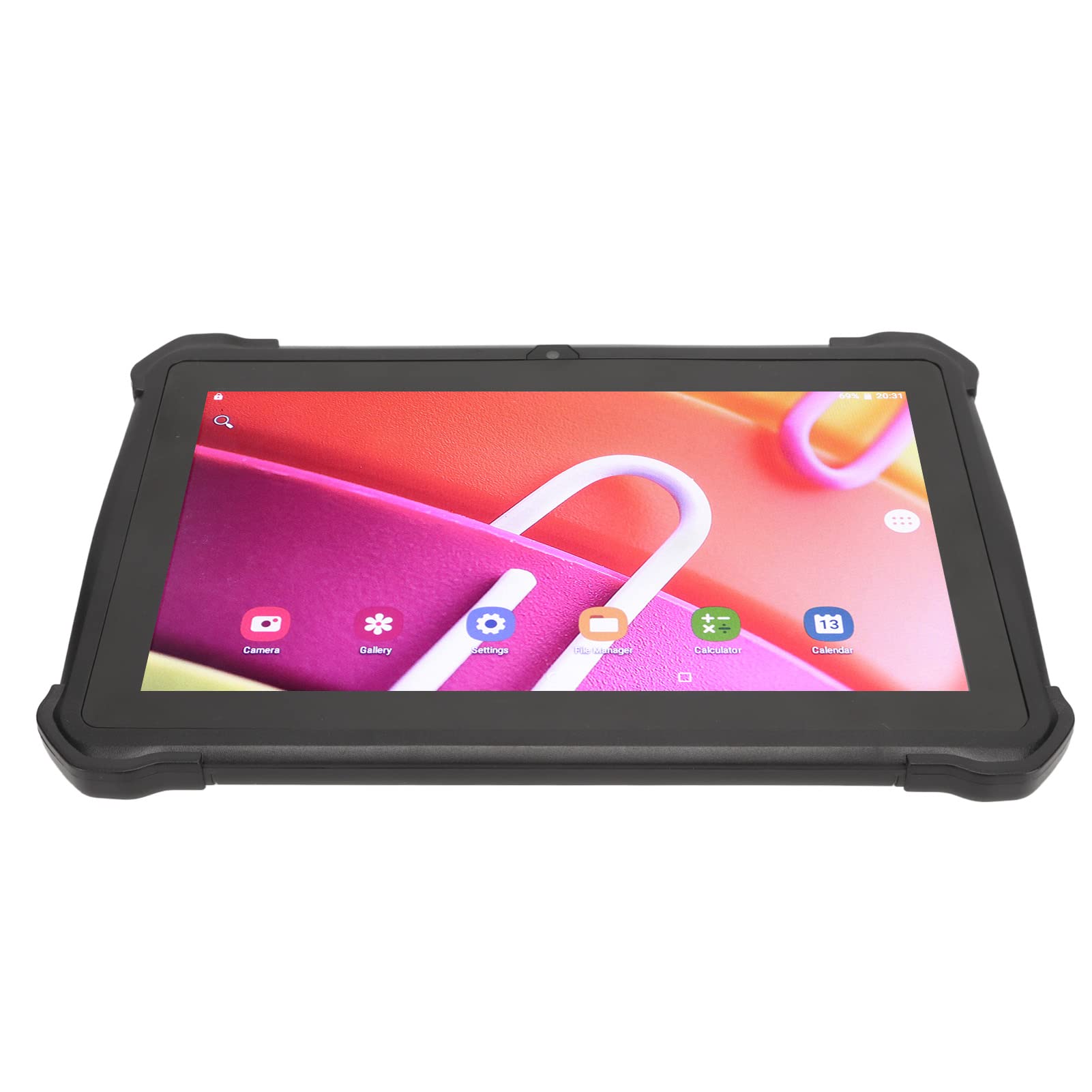 Baby Tablet, US Plug Front 5MP 5000mAh Rechargeable 100 to 240V 7in Tablet for Entertainment for Children (Blue)