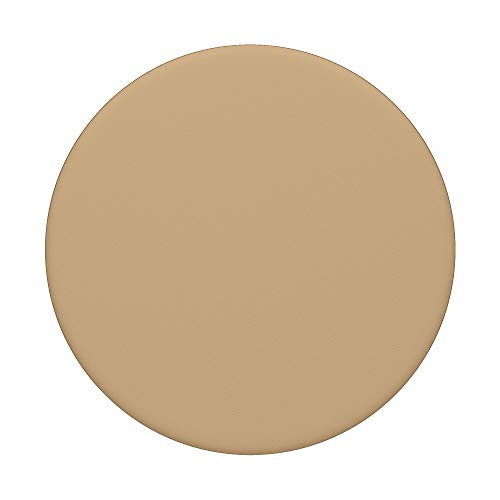Tan Light Brown Matte Solid Color PopSockets PopGrip: Swappable Grip for Phones & Tablets