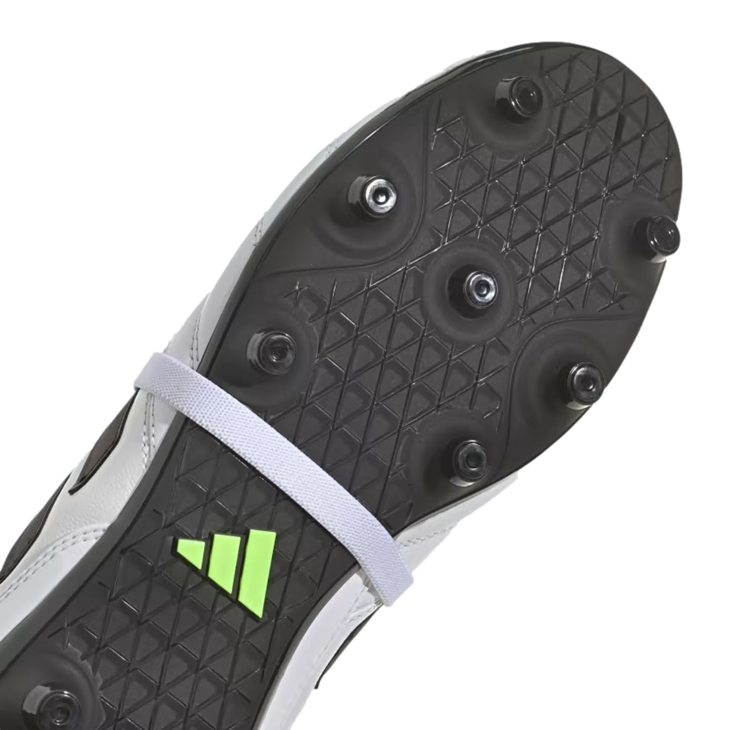 adidas Unisex Copa Gloro Firm Ground Sneaker, Cloud White/Core Black/Lucid Lemon