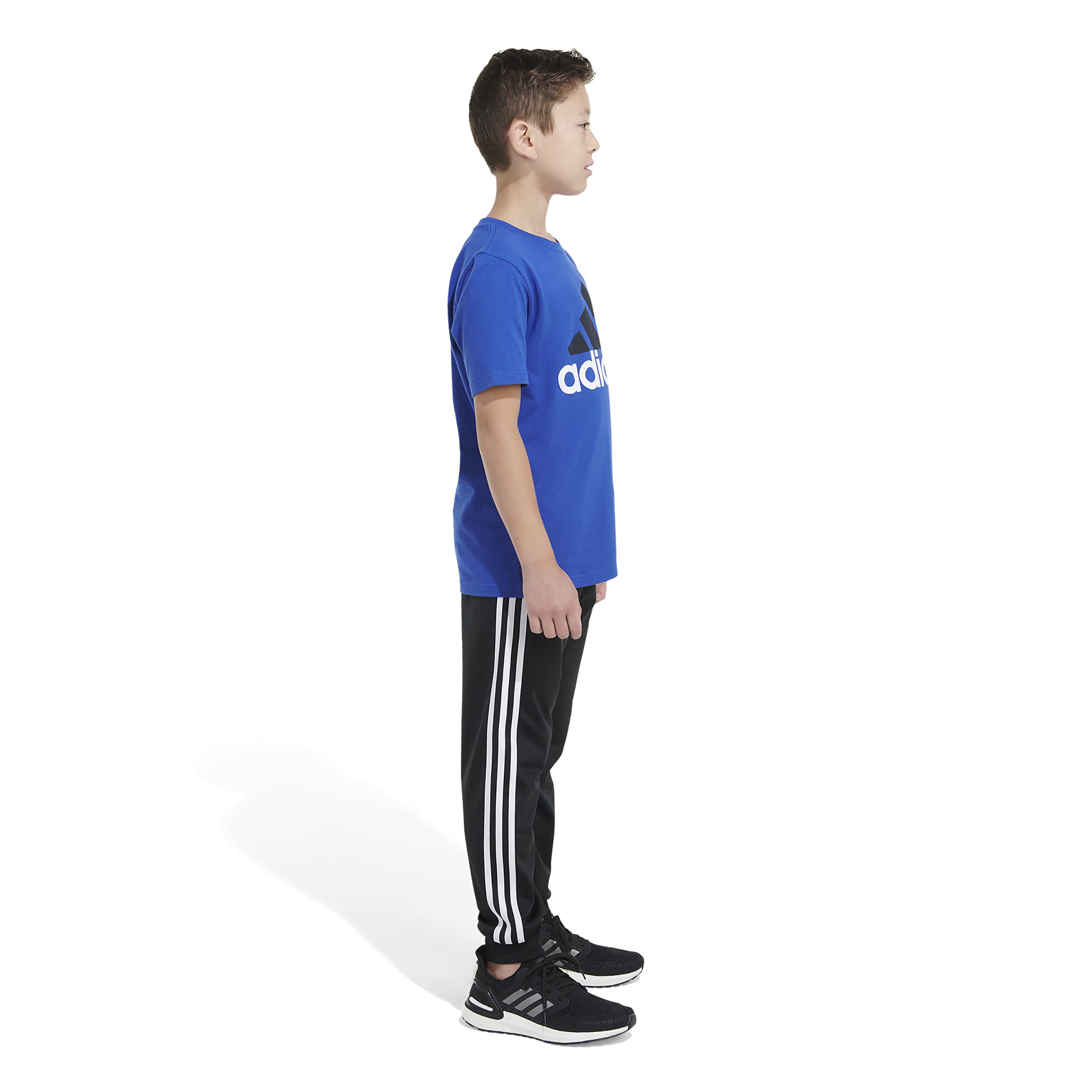 adidas Boys' Short-Sleeve Graphic Tee W01 White M