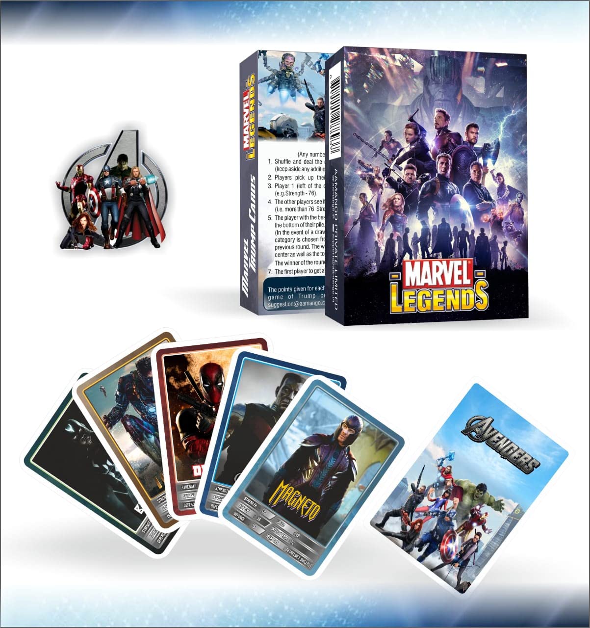 Aamango Trump Cards (Marvels Trump Cards (Movies & Series))