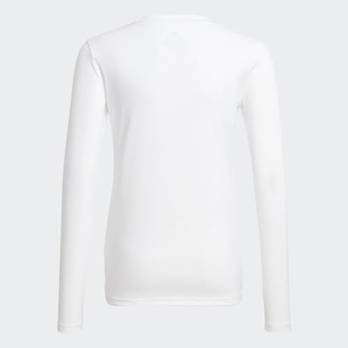 adidas unisex-child Team Base Tee White Small