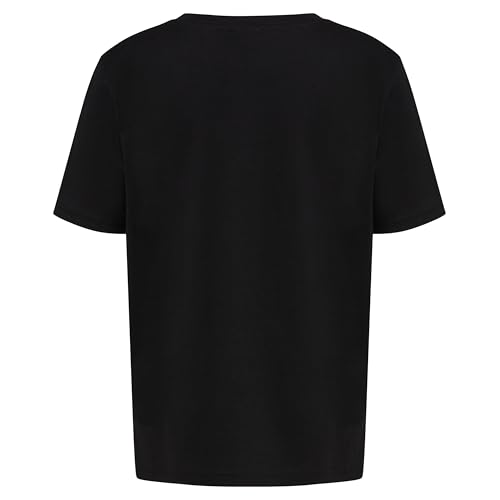 adidas Boys' Short Sleeve Sports Tee T-Shirt, Black, Large