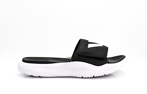 adidas Men's Alphabounce Slide Sandals, Core Black/White, ((6 M US)