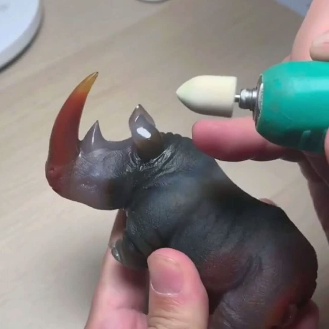 ๐๐ฎ๐จ ๐ค๐ 24 Pcs Wool Polishing Bits - Wool Felt Polishing kits with 1/8 Inch Mandrel for Dremel Rotary Tools (Polishing Point Diameter:10mm)