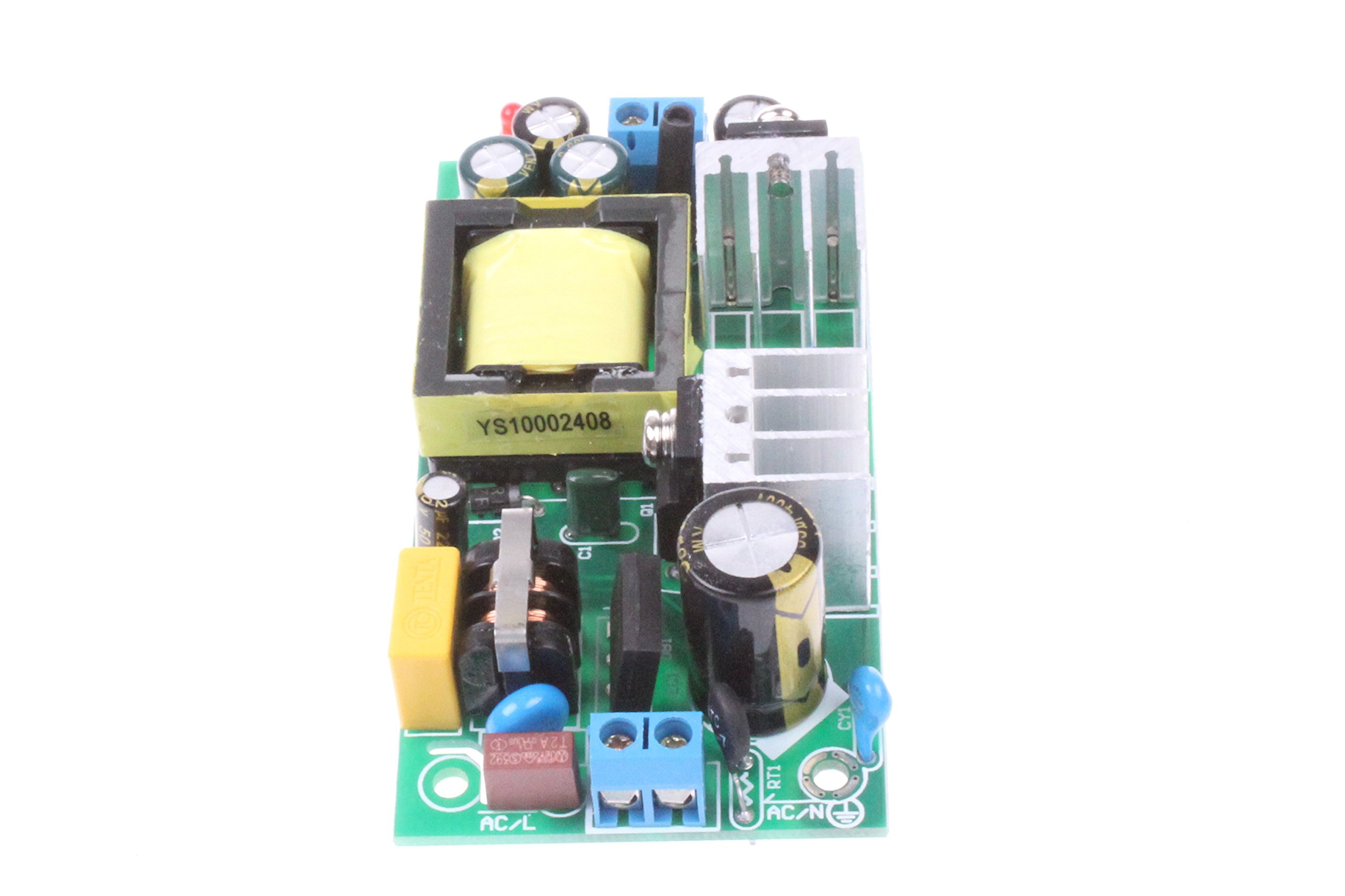 NOYITO AC to DC Precision Buck Power Supply Module AC 120V 100V-264V to 5V 3A 3000mA Isolated Step-Down DC Module (5V 3A) Green