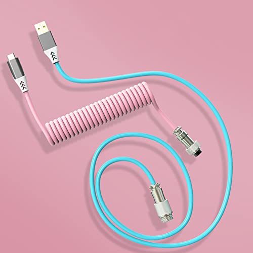 BGNTBUK 6ft Type C Fast Charge Cable Magnetic Cable Plug-in Mechanical Interface Cable Aerial Metal Cable Keyboard Adjustable Plug Type-C Extension Detachable S8 Charging Cable 10