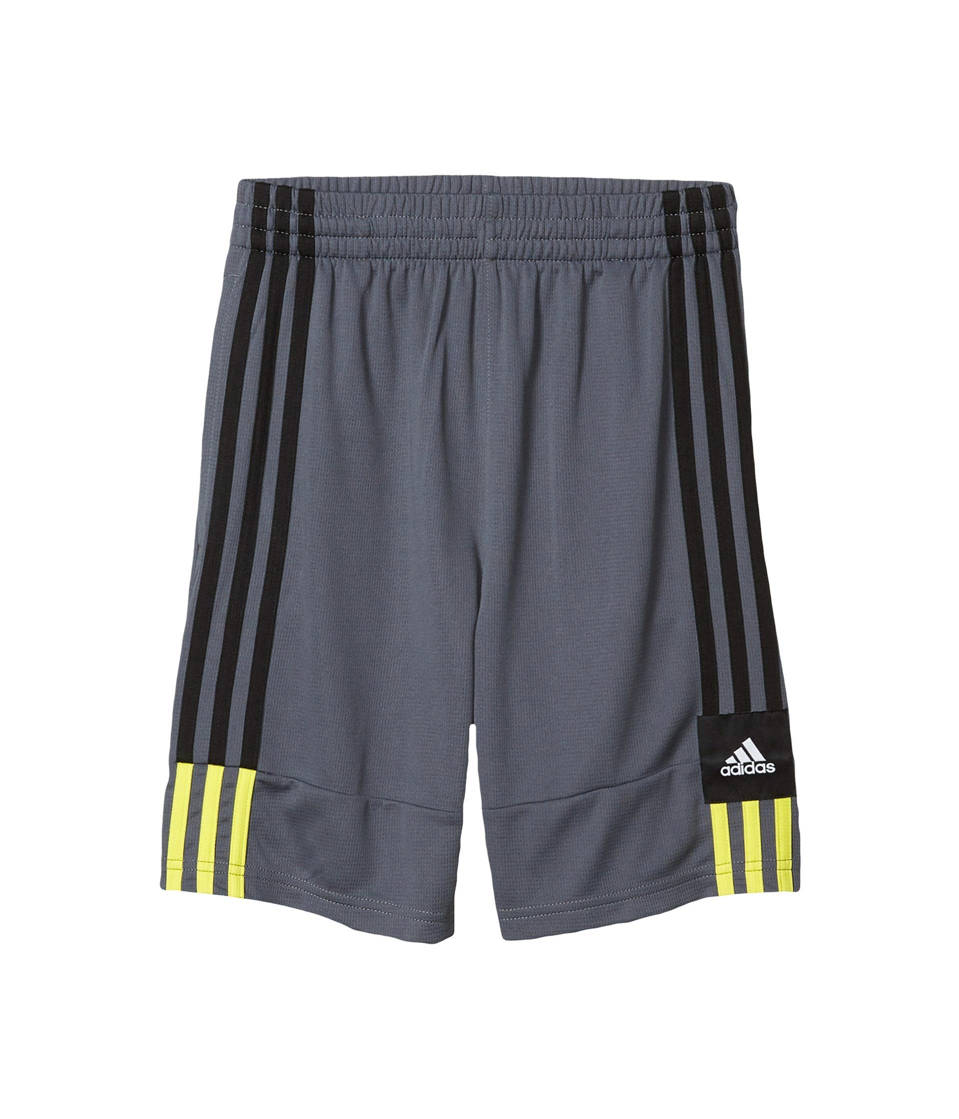 adidas Boys' Big Active Sports Athletic Shorts, 3G Speed X Dark Gray, Large