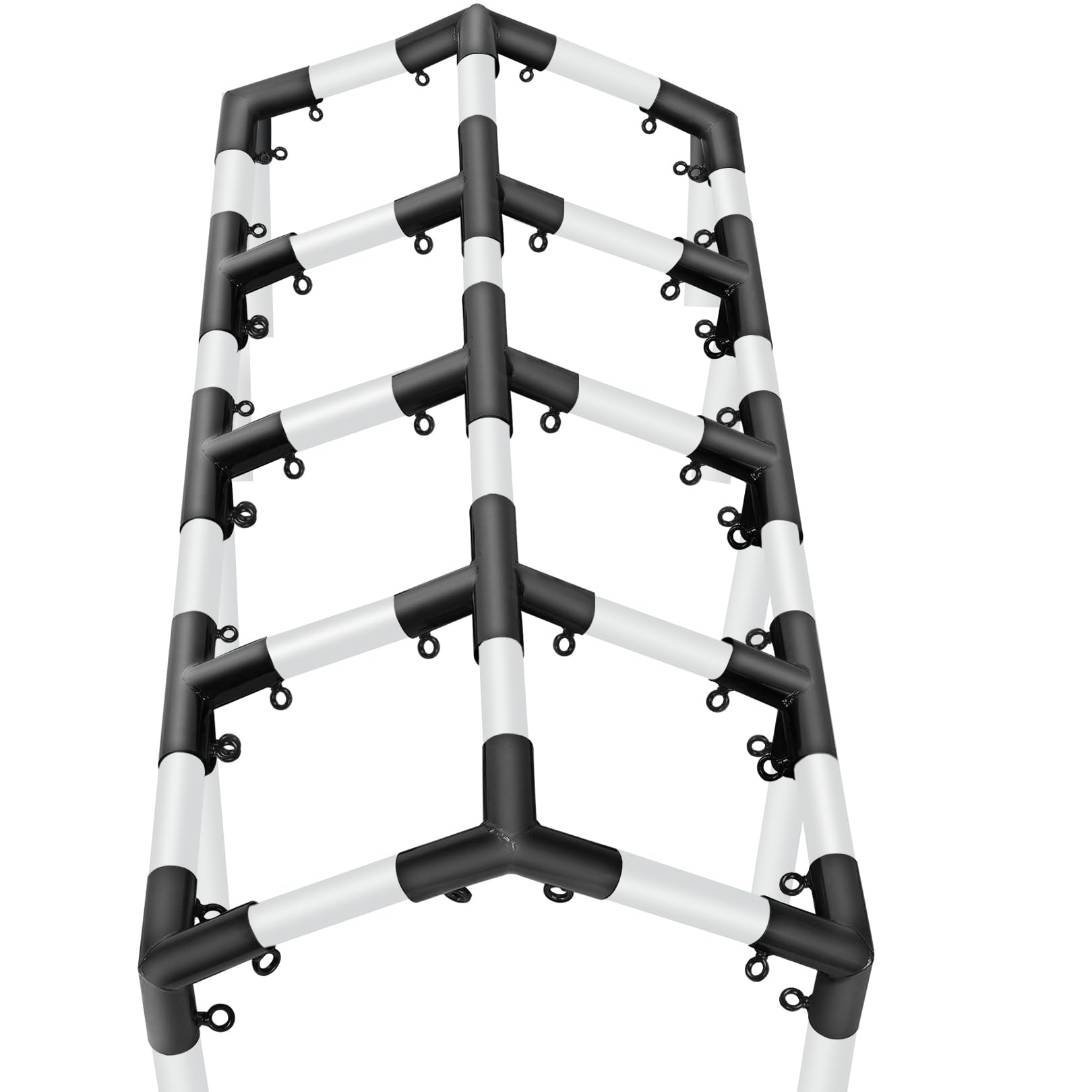 Aoneky 1 3/8'' Corner Canopy Fitting Couplers Kit - Frame Carport Connectors (10 Leg)