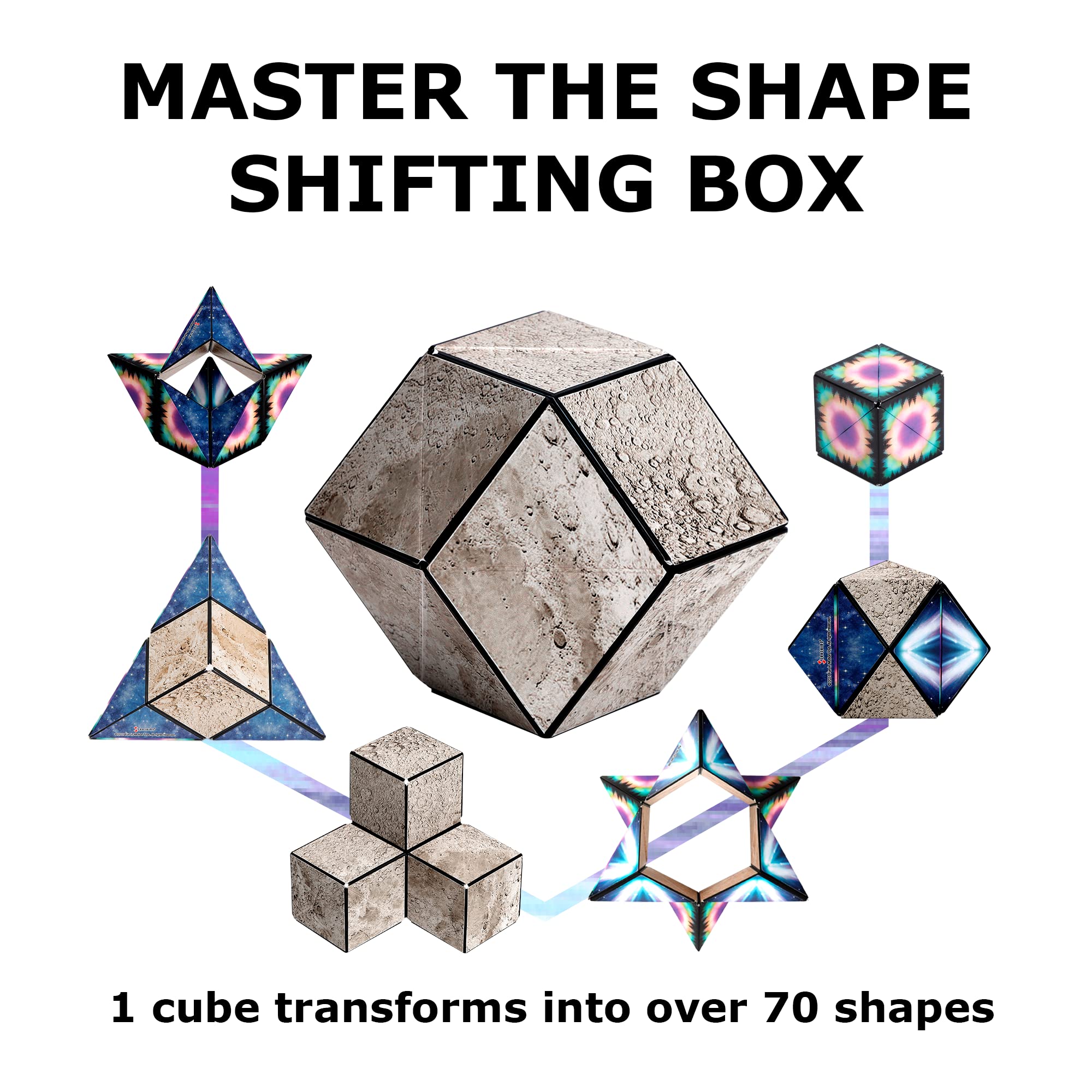 SHASHIBO Bundle of 2 - Moon and Spaced Out