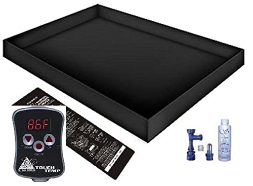 California King 95% waveless waterbed Mattress with 12 mil Liner, Digital Heater & Fill kit with Conditioner