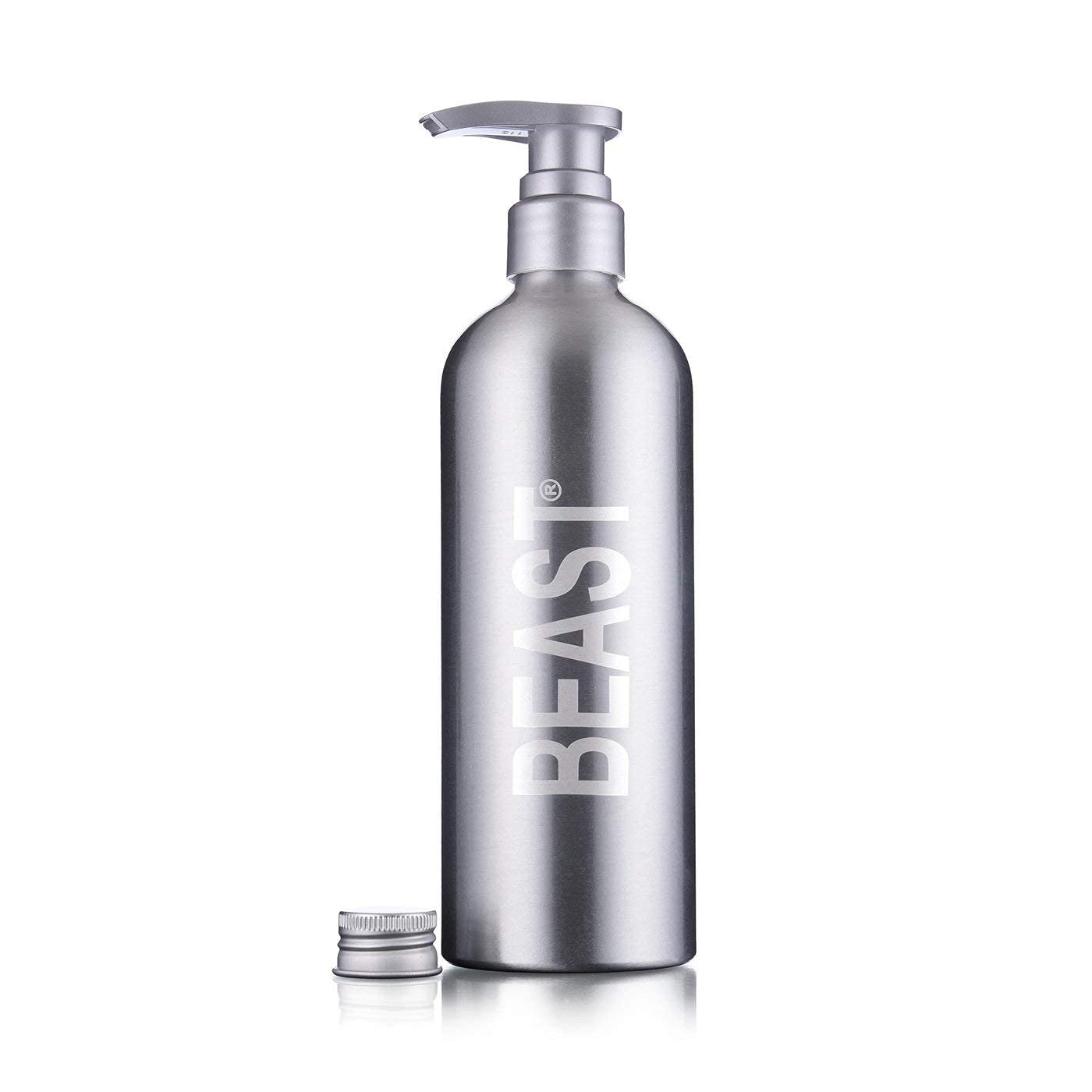 Beast Hydrating Hair Conditioner 16oz pouch + Reusable Durable Aluminum Beast Bottle 16oz