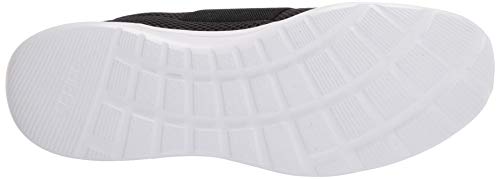 adidas Men's Lite Racer Adapt 4.0 Running Shoes, Black/White/Black, 8.5