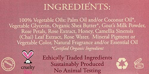 Nubian Heritage/Sundial Creations Goat's Milk and Chai Soap, 6 Count