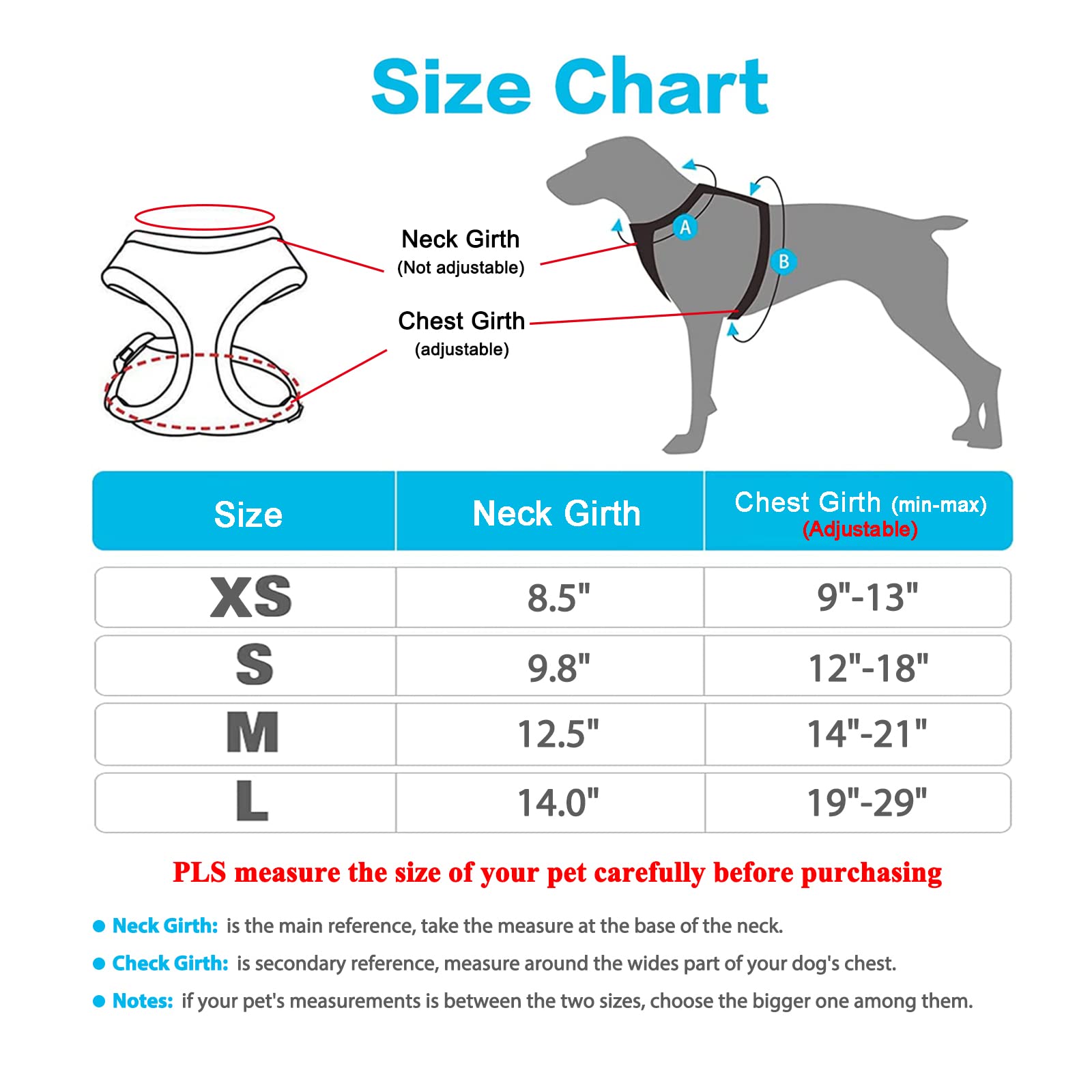 SuperBuddy Upgraded Soft Mesh Dog Harness, Super Breathable Lightweight Pet Harnesses for Puppy Dogs Outdoor Walking, Pink Dog Harness and Dog Leash Set Packing -Medium