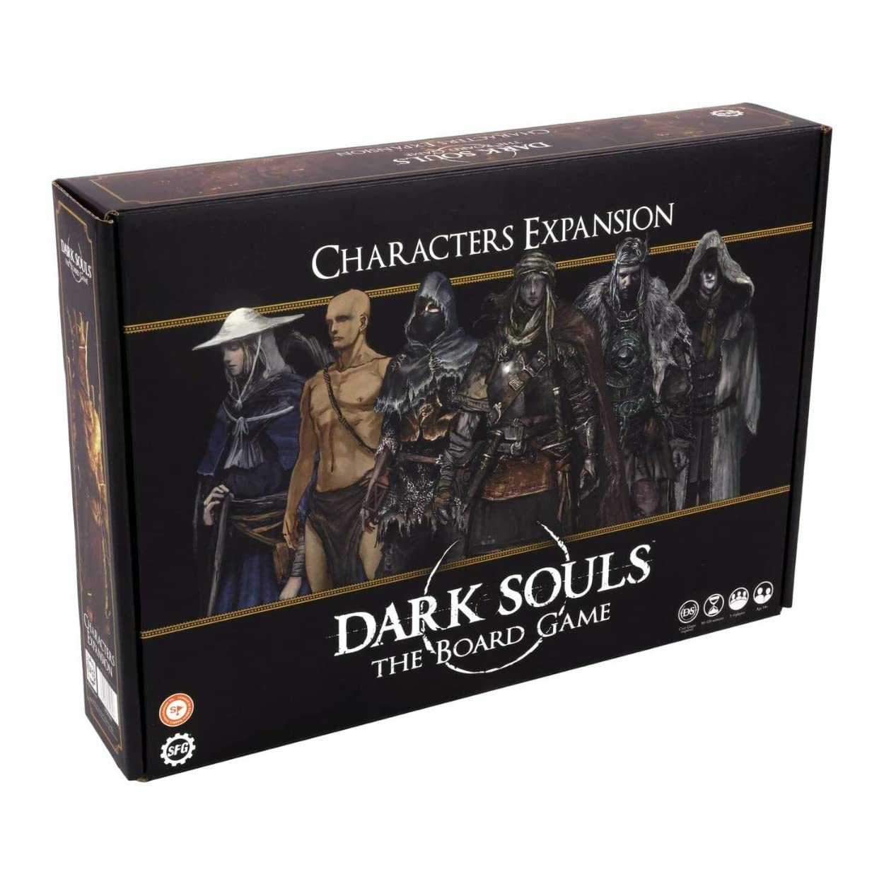 Dark Souls Board Game Explorers Expansion Bundle with Dark Souls Phantom Expansion and Character Expansion Board Game (3 Items)