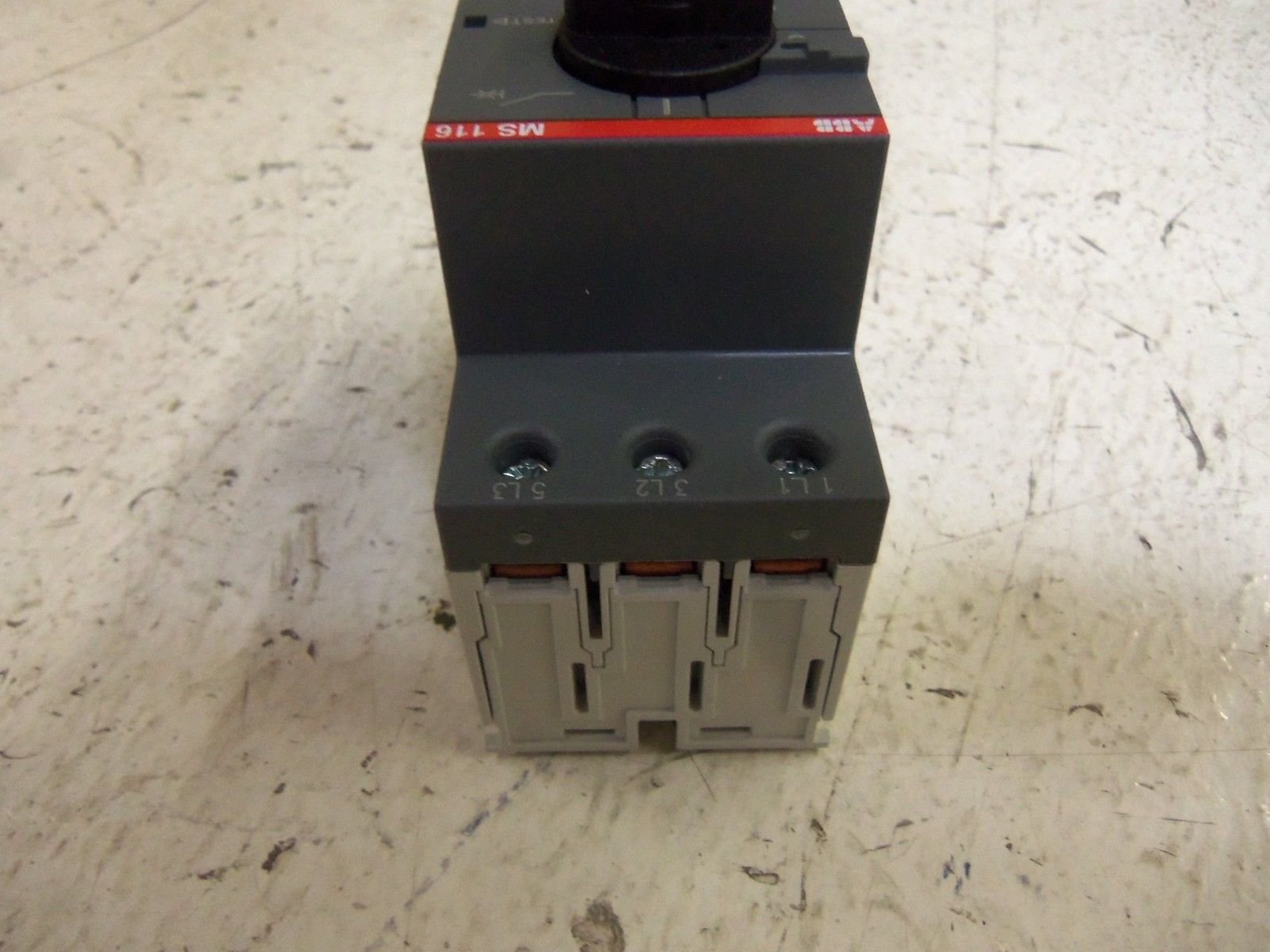 ABB MS116-6.3 4.00-6.30 FLA. MMP, MS116