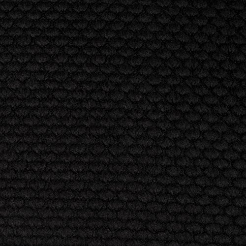 Sweet Home Collection Cushion Memory Foam Chair Pads Honeycomb Nonslip Back Seat Cover 16" x 16" , Black 6 Pack