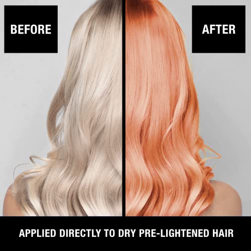 Pure Blends Tempted Intense Color Depositing Conditioner - Provides Strength, Eliminates Color Fade & Maintains Vivid Tones - Sulfate, Sodium Chloride, Paraben & Gluten Free - 8.5 Oz (Orange)