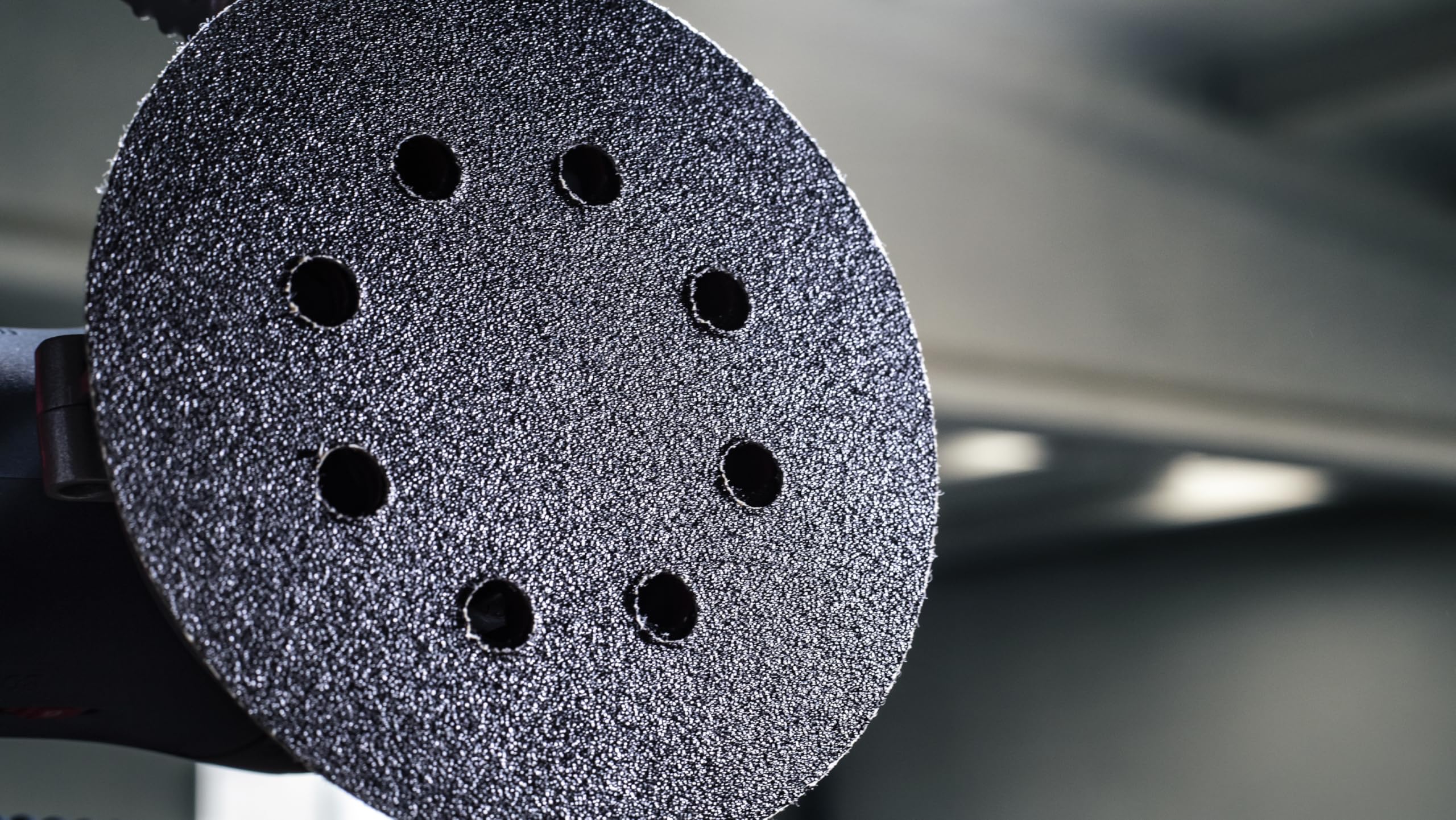 Bosch 2608605124 F355 Sanding Discs for Stone, Velcro Type, 6 Hole, 150mm, P80 Grit, Black, Pack of 5