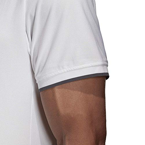 adidas Men's Tennis Freelift Tee White Small