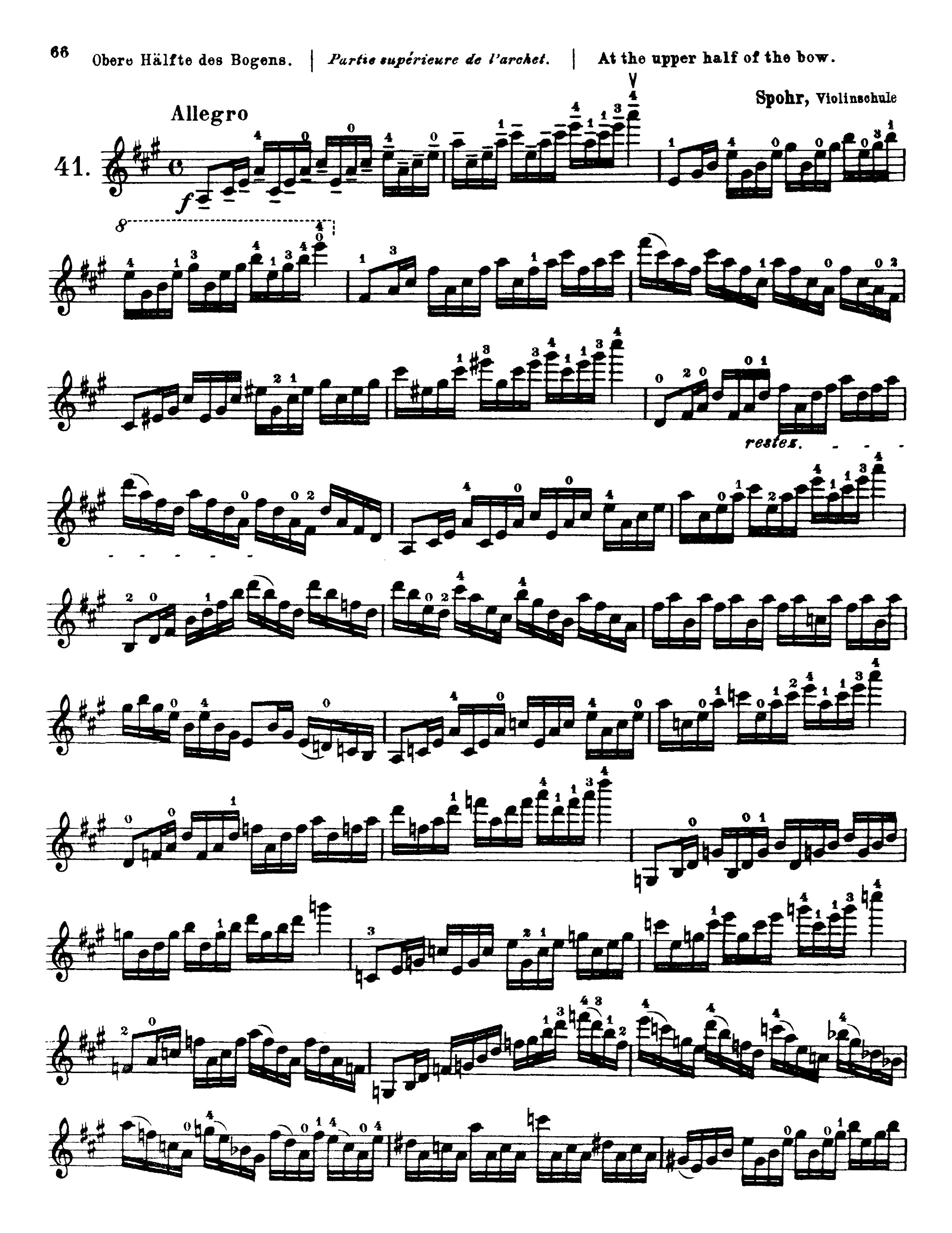 ETUDEN-SAMMLUNG FOR VIOLINE , STUDIES AND EXERCISES FOR VIOLIN, COLLECTION D'ETUDES POUR VIOLON. by CARL FLESCH[ReImaged for Clarity. Student Loose Leaf Facsimile Edition.]