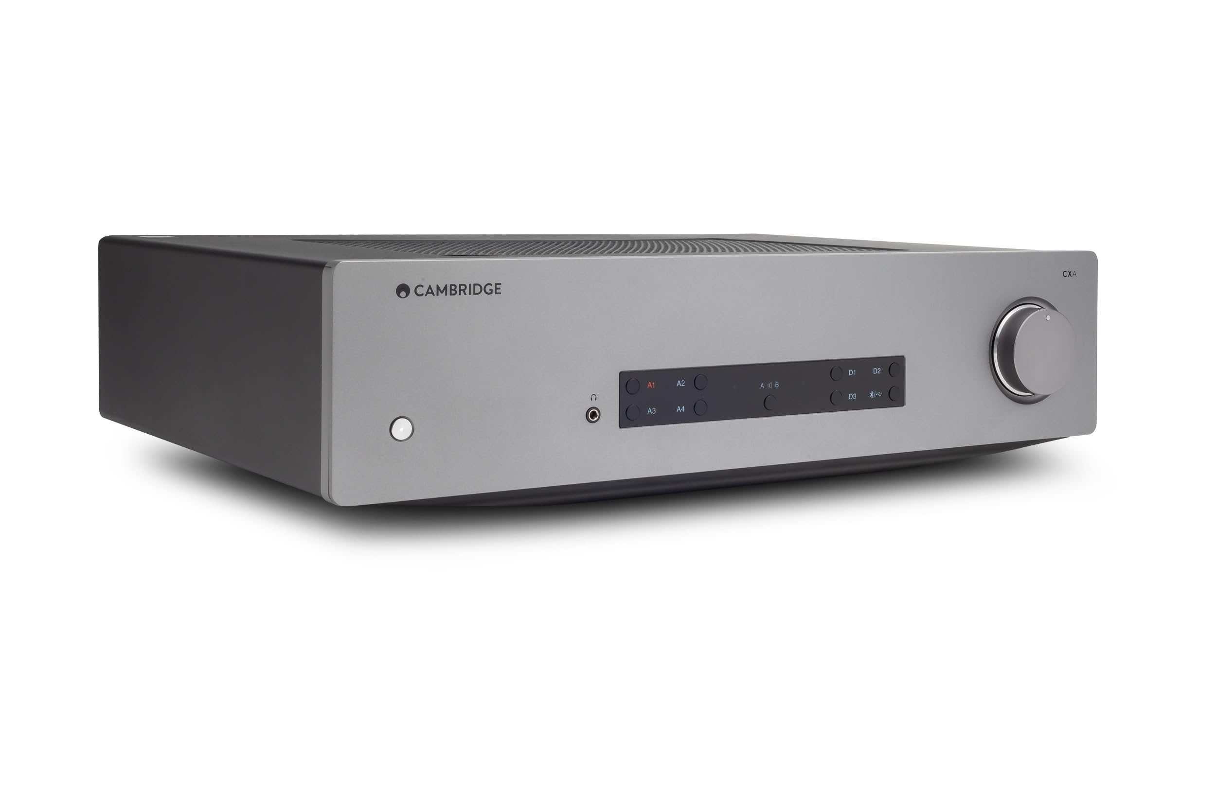Cambridge Audio CXA81 Stereo Two-Channel Amplifier with Bluetooth and Built-in DAC - 80 Watts Per Channel (Lunar Grey)