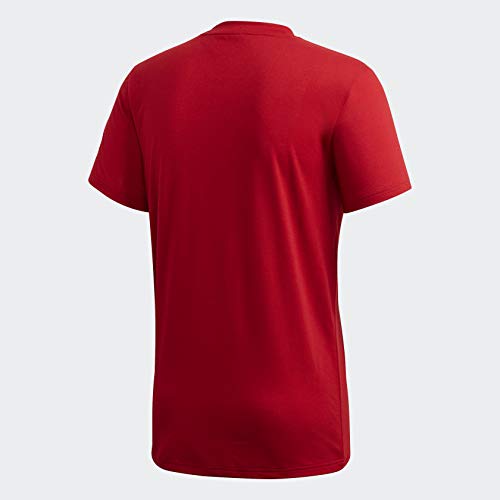 adidas Men's USA Volleyball Short Sleeve Tee Aeroready Team Power Red Large