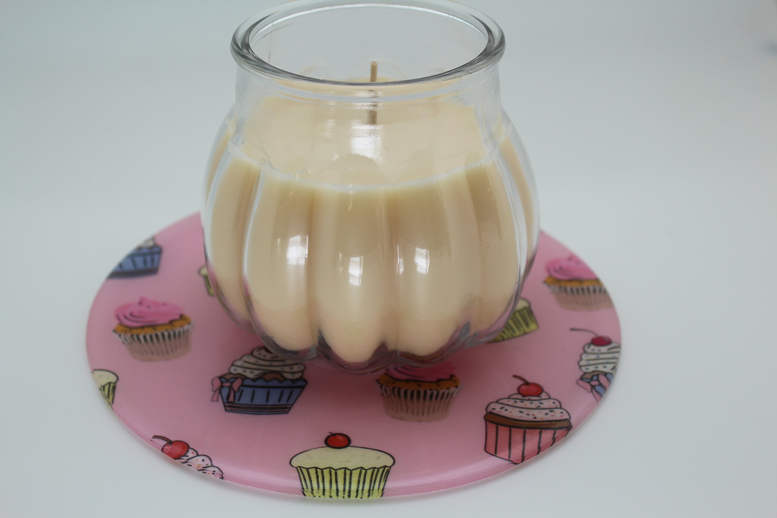 Andreas Silicone Non-Slip 6.25" Jar Opener, Easy Lid Opener, Made with Silicone and Fabric, Dishwasher Safe, Garlic Peeler, Cupcake, 6.25 inch