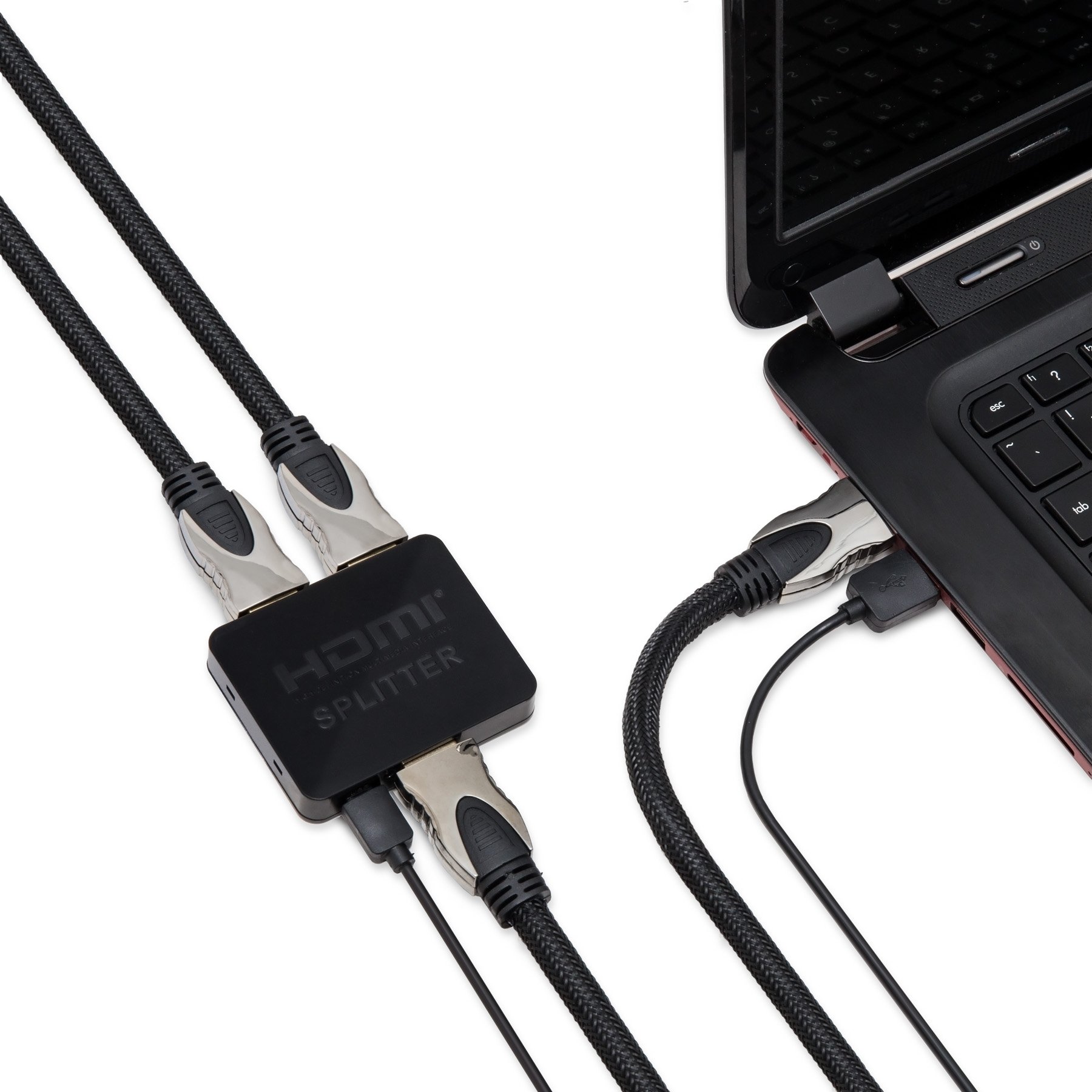 IO Crest SY-SPL31059 Mobile High Definition to HDTV HDMI Adapter Cable Display, Black