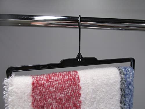 NAHANCO - 25430005 Black 11 1/2" Scarf/Leggings Hangers