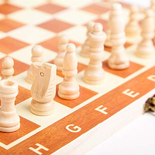 Chess Set International Chess Foldable Board Chess Game Travel Portable Chess Set International Chess Set Playing Gift for Kids Child Chess Game Board Set
