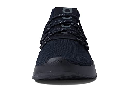 adidas Men's Lite Racer Adapt 5.0 Running Shoe, Black/Black/Grey, 12