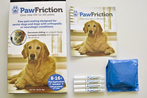 PawFriction - Paw Pad Traction - Increase Your Dog's Quality Of Life (Packaging may vary)
