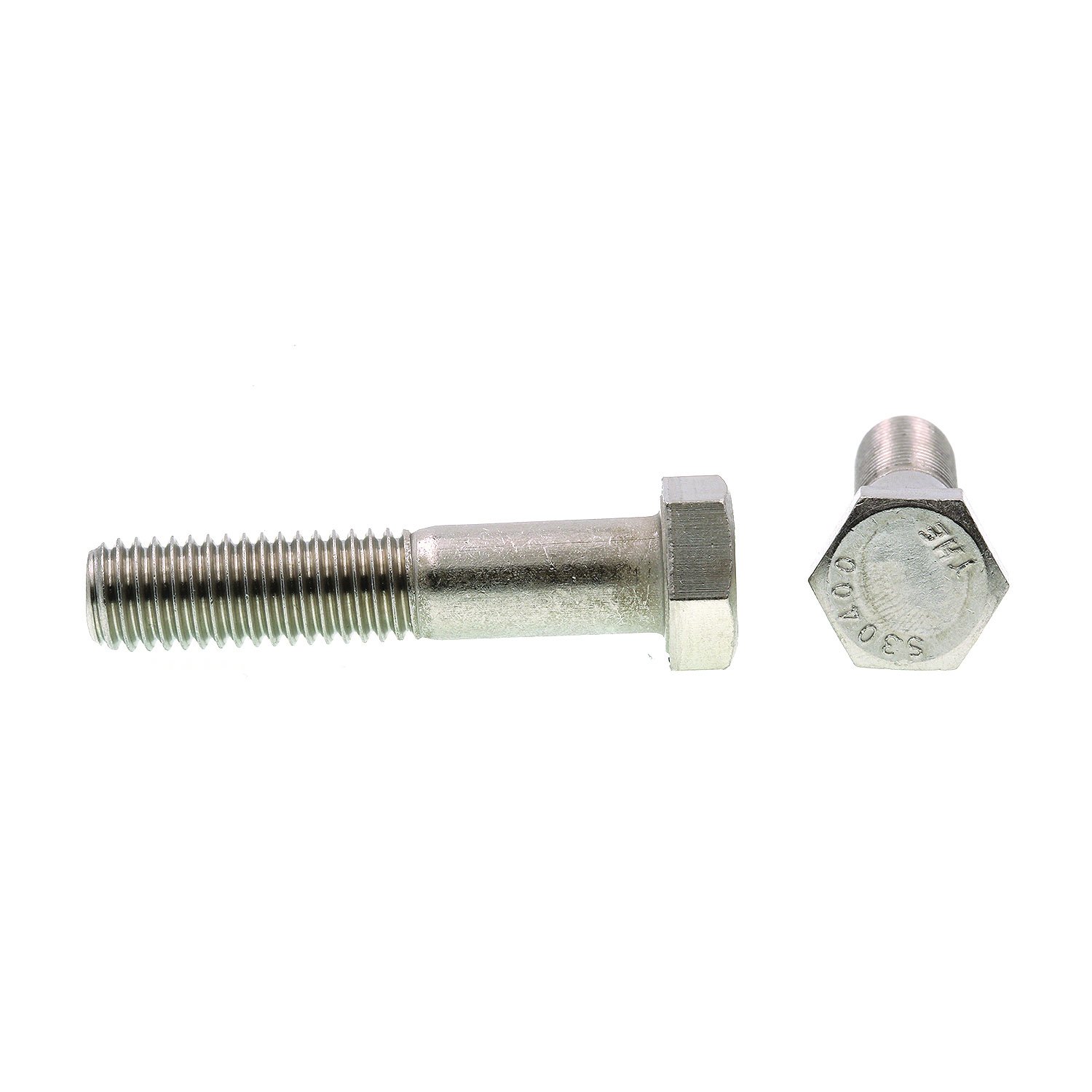 Prime-Line 9060531 Hex Bolts, 1/2 In.-13 X 2-1/2 In., Grade 304 Stainless Steel (25 Pack)