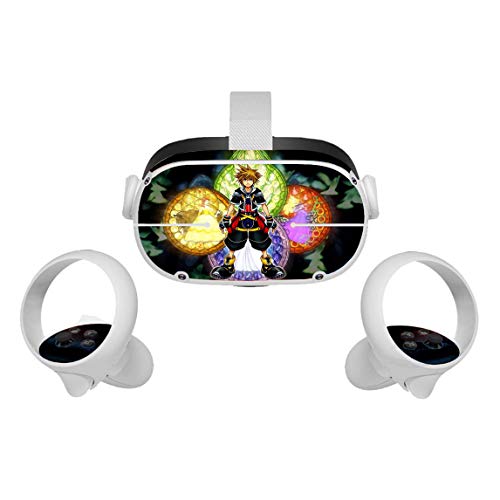 Amala NAIDU Knight Hero Oculus Quest 2 VR Headset and Controller Skin, Vinyl Decal Skin for VR Headset and Controller, Virtual Reality Protective Accessories