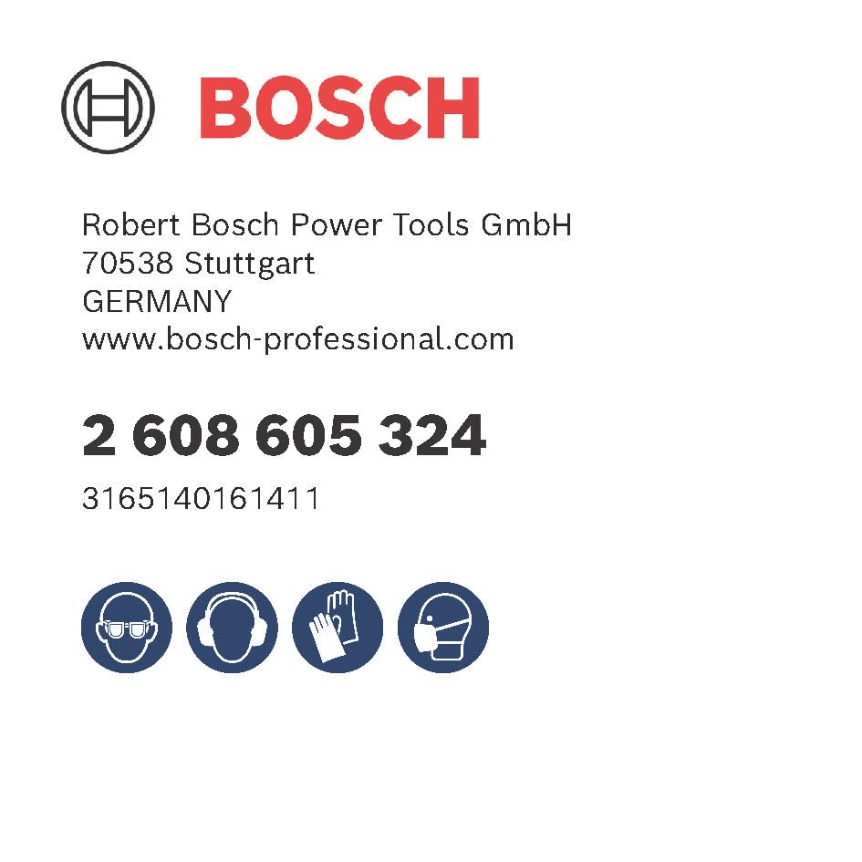 Bosch 2608605324 Sander Sheet for Wood, Unpunched Clamped, 115mm x 280mm, P80 Grit, Silver, Pack of 10