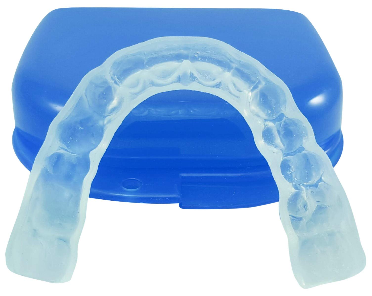 Thin Slim Soft Custom Teeth Night Guard - Teeth Grinding - Teeth Clenching Dental Guard - Slim Thin Fit for Small Mouth - Great for Day Or Night Use - for Upper Teeth - Bruxism Mouth Guard
