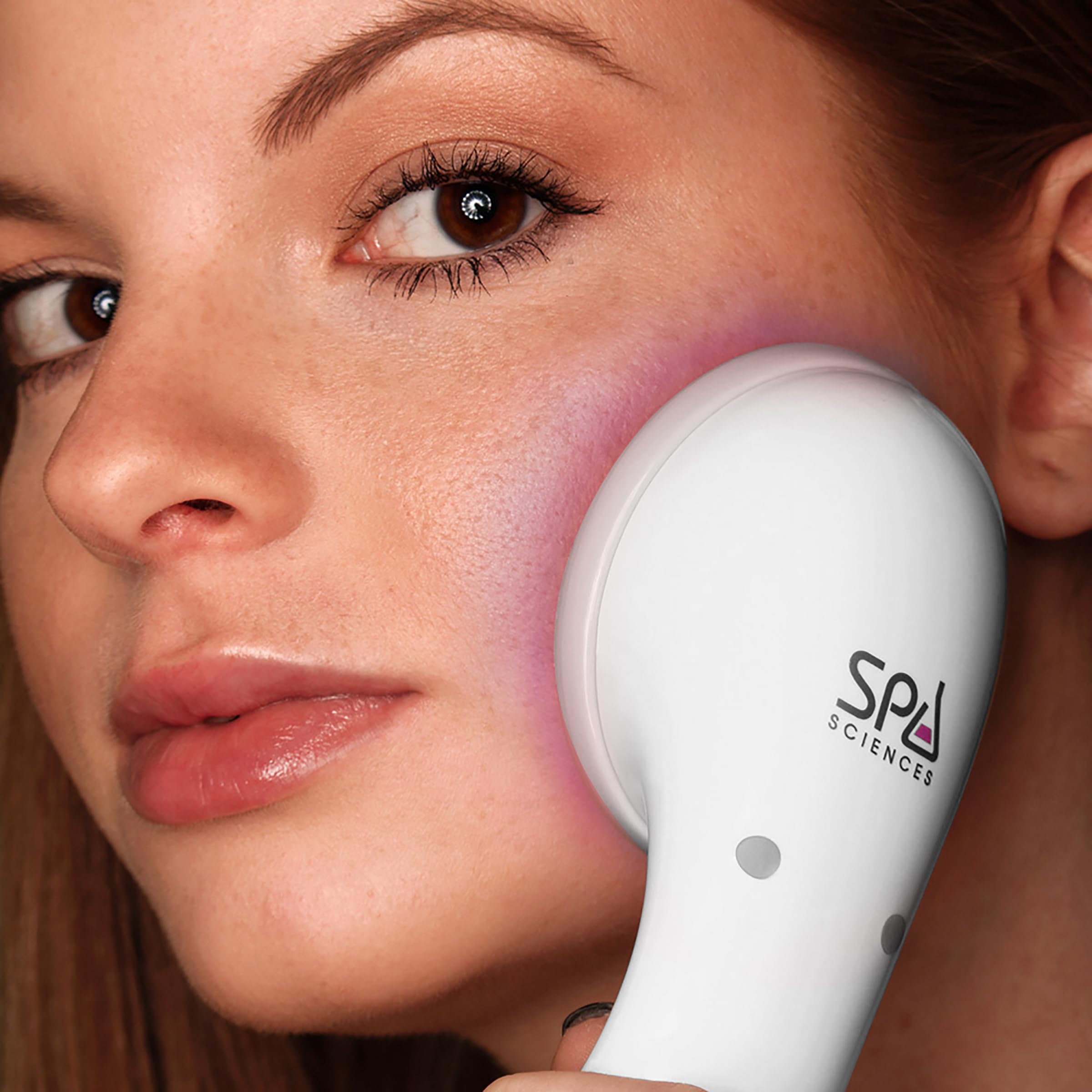 Spa Sciences CLARO Clinically Proven Blue & Red LED Acne Treatment Light Therapy System-FDA Cleared-Rechargeable- Professional Home Acne Healing/Clearing Treatment