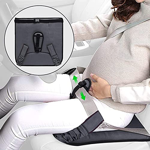 Abnaok Maternity Car Belt Adjuster Cushion for Pregnant Moms Belly