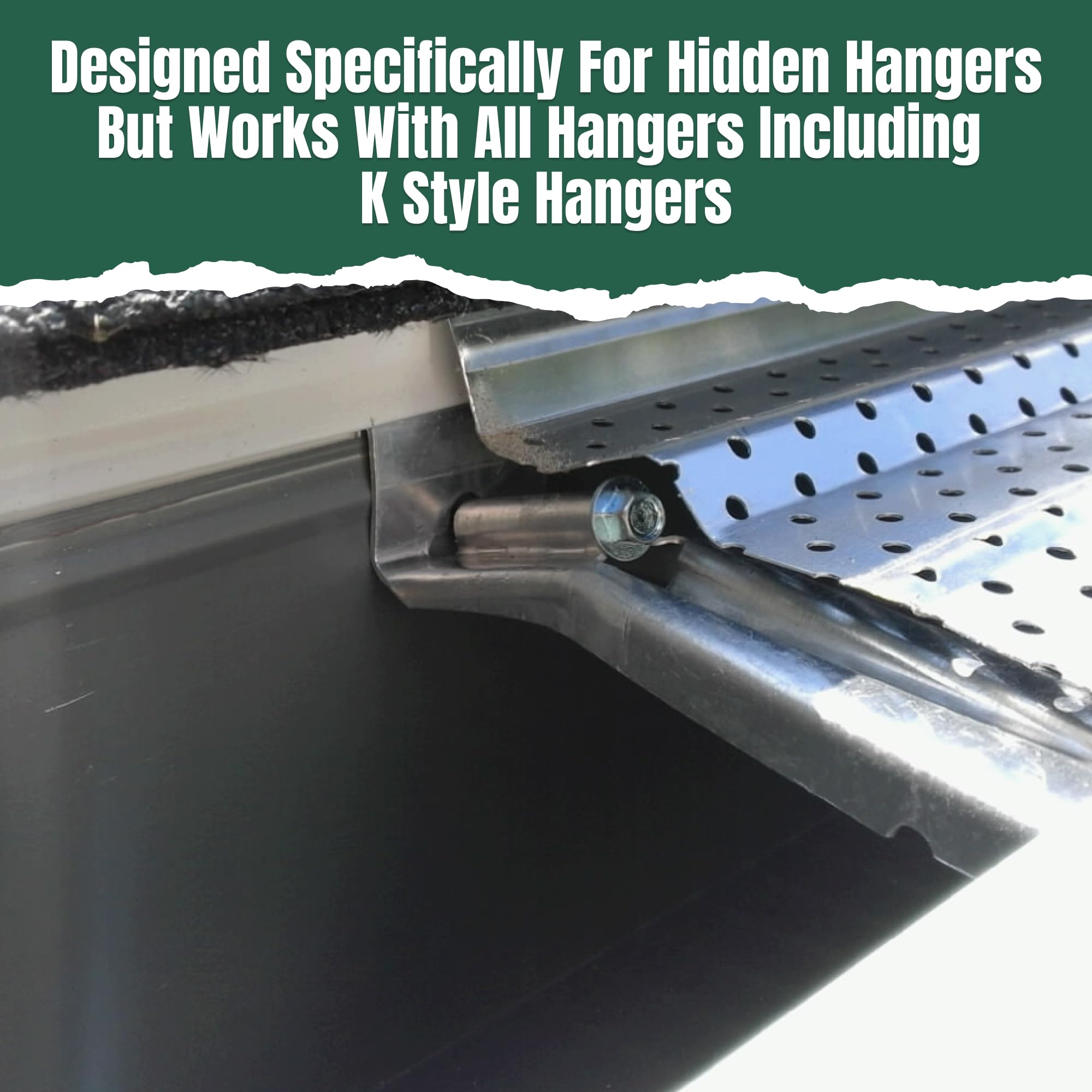 A-M Gutter Guard - Aluminum 6" (200 Feet, Mill Finish)